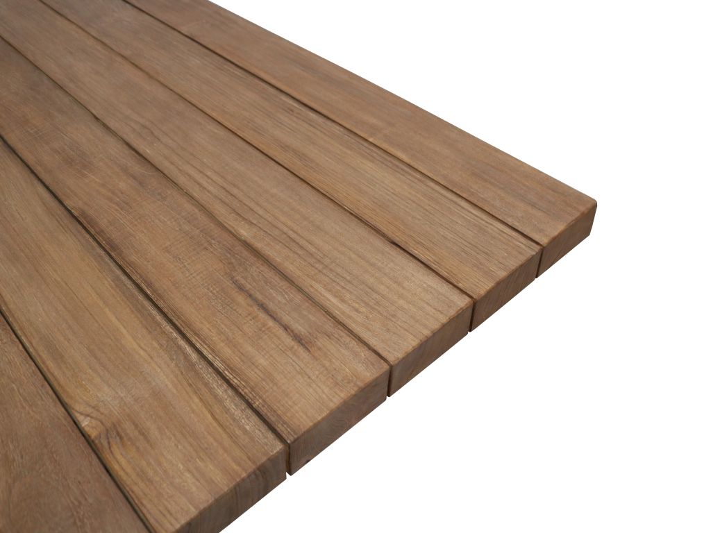 Teak Tuintafel Vierkant Massief 140cm - Teak.nl