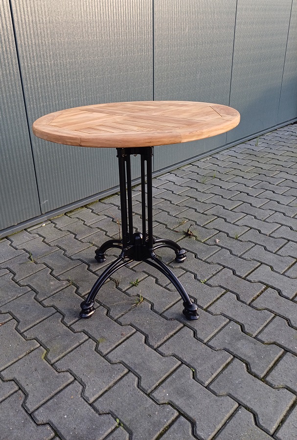 Teak Bistro Tuintafel Ø 70cm - Teak.nl