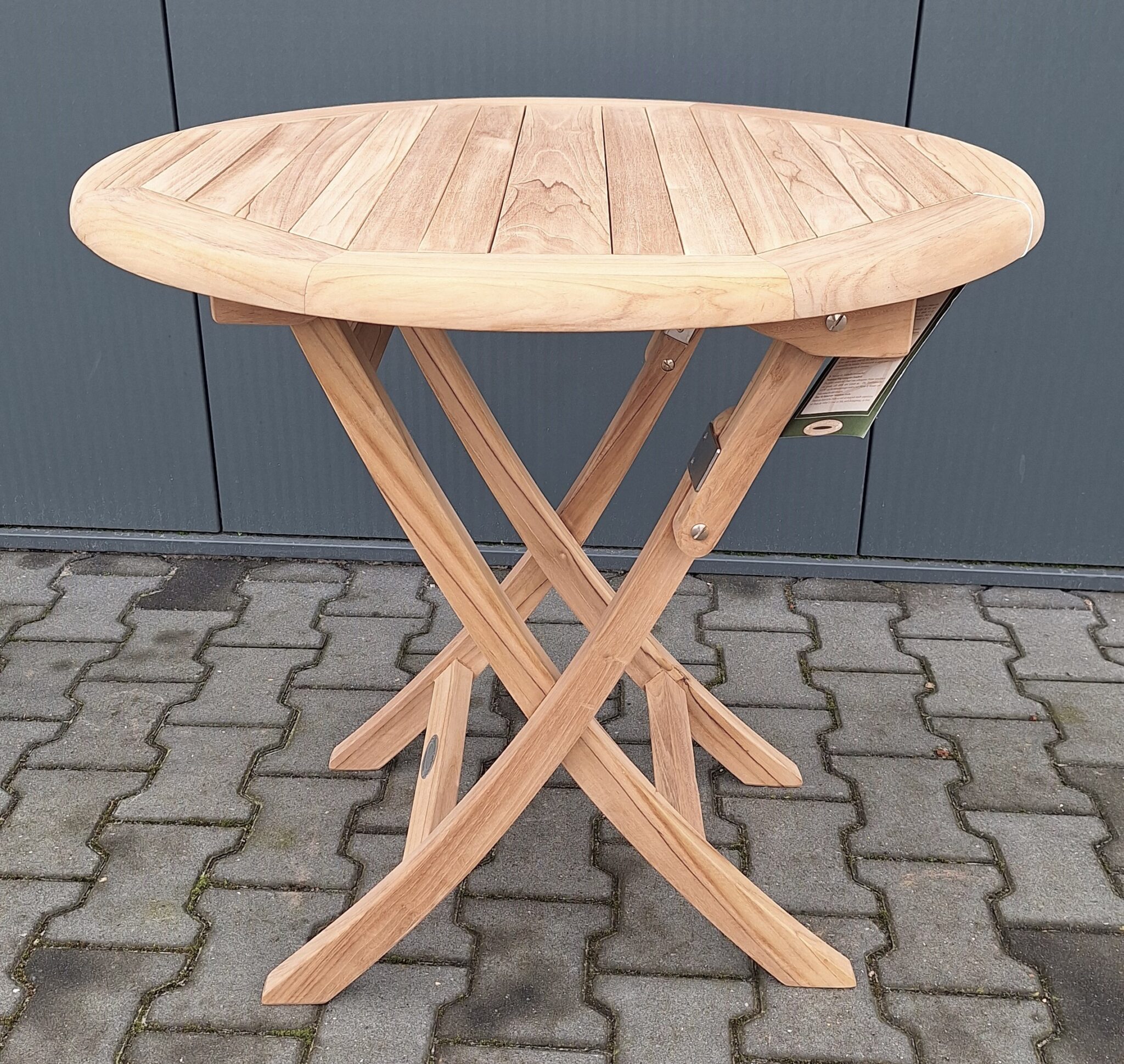 Ronde Tuintafel Teak - Gratis levering in NL en BE | Teak.nl